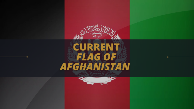 Current Flag of Afghanistan - Afghanistans